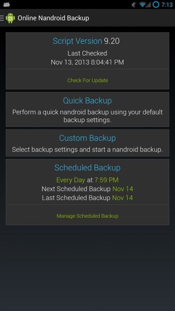 Guida al Nandroid backup a cosa serve e come farlo