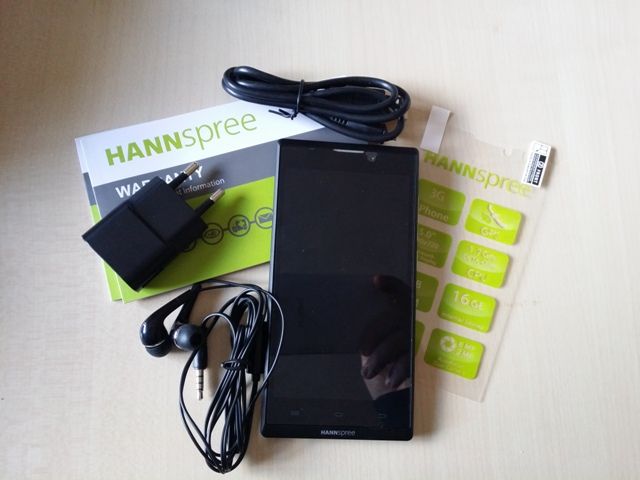 HANNspree SN50MC1: unboxing dell'octa core da 5 pollici