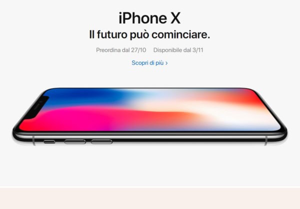 iPhone X, 8 e 8 Plus: ecco tutti i prezzi e la disponibilità per l'Italia