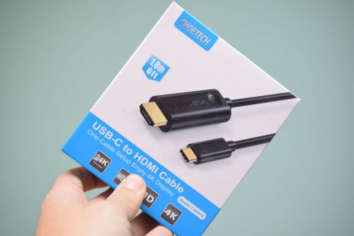CHOETECH CH0018, uno dei migliori cavi da Type-C ad HDMI
