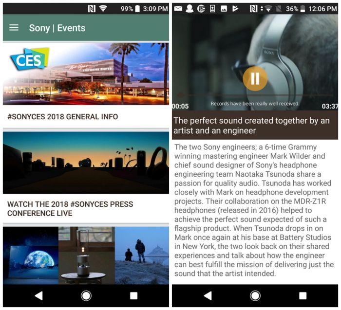 Sony Events, l'app per accedere a tutte le ultime novità dell'azienda ...