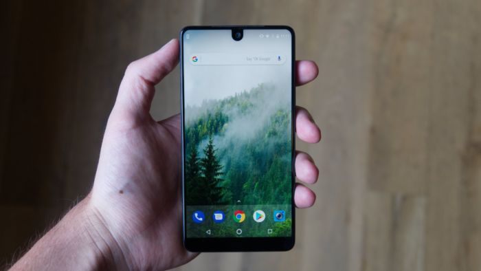 Essential Phone, con l'ultimo aggiornamento il notch è completamente ...