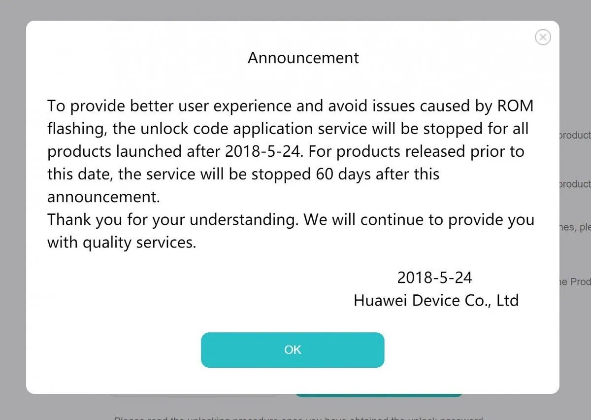 Huawei smetterà di fornire il codice per lo sblocco del bootloader: le ...