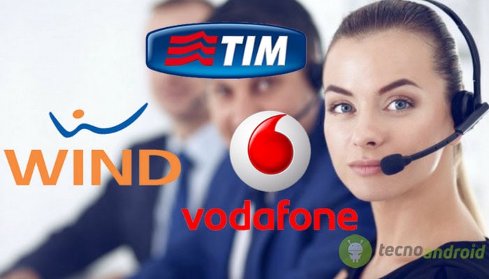 Call center operatori Tim, Wind Tre e Vodafone: il trucco per bloccarli