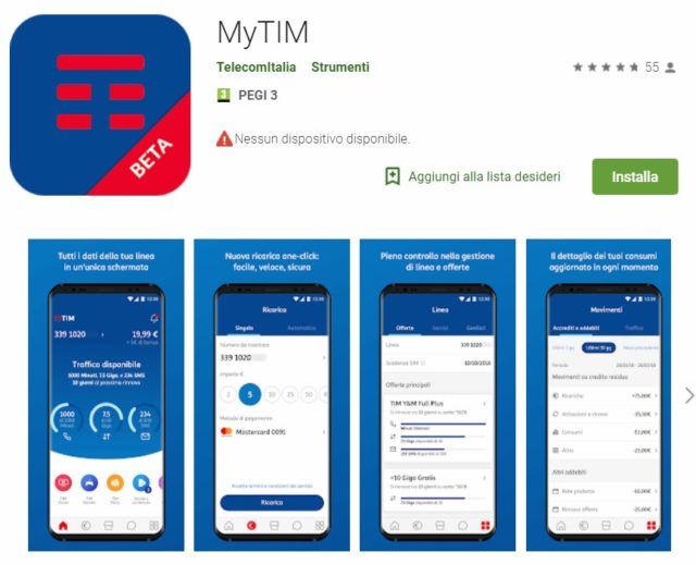 Tim: rilasciata la nuova app MyTIM in versione beta su Google Play ...