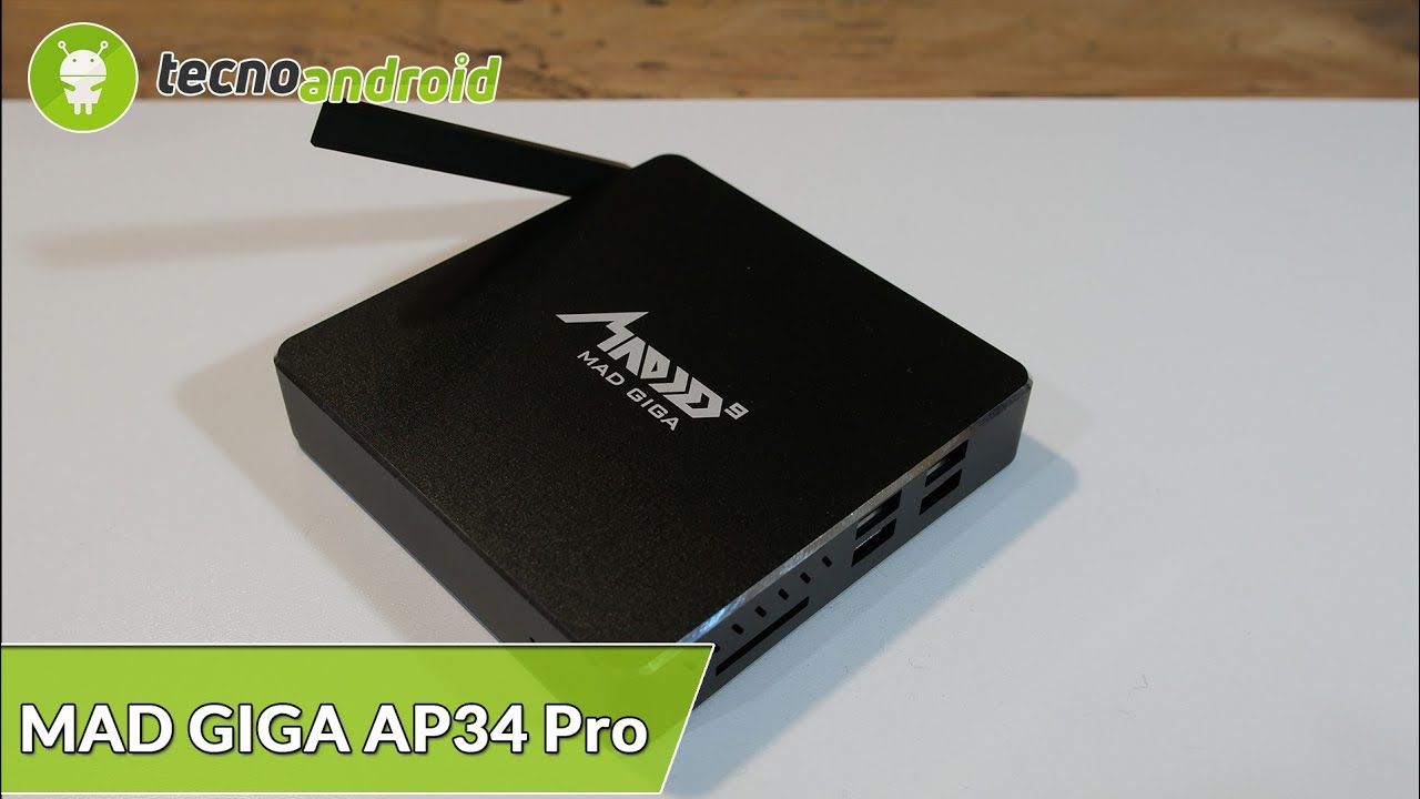 MAD GIGA AP34 PRO, il mini PC Windows per il tuo televisore