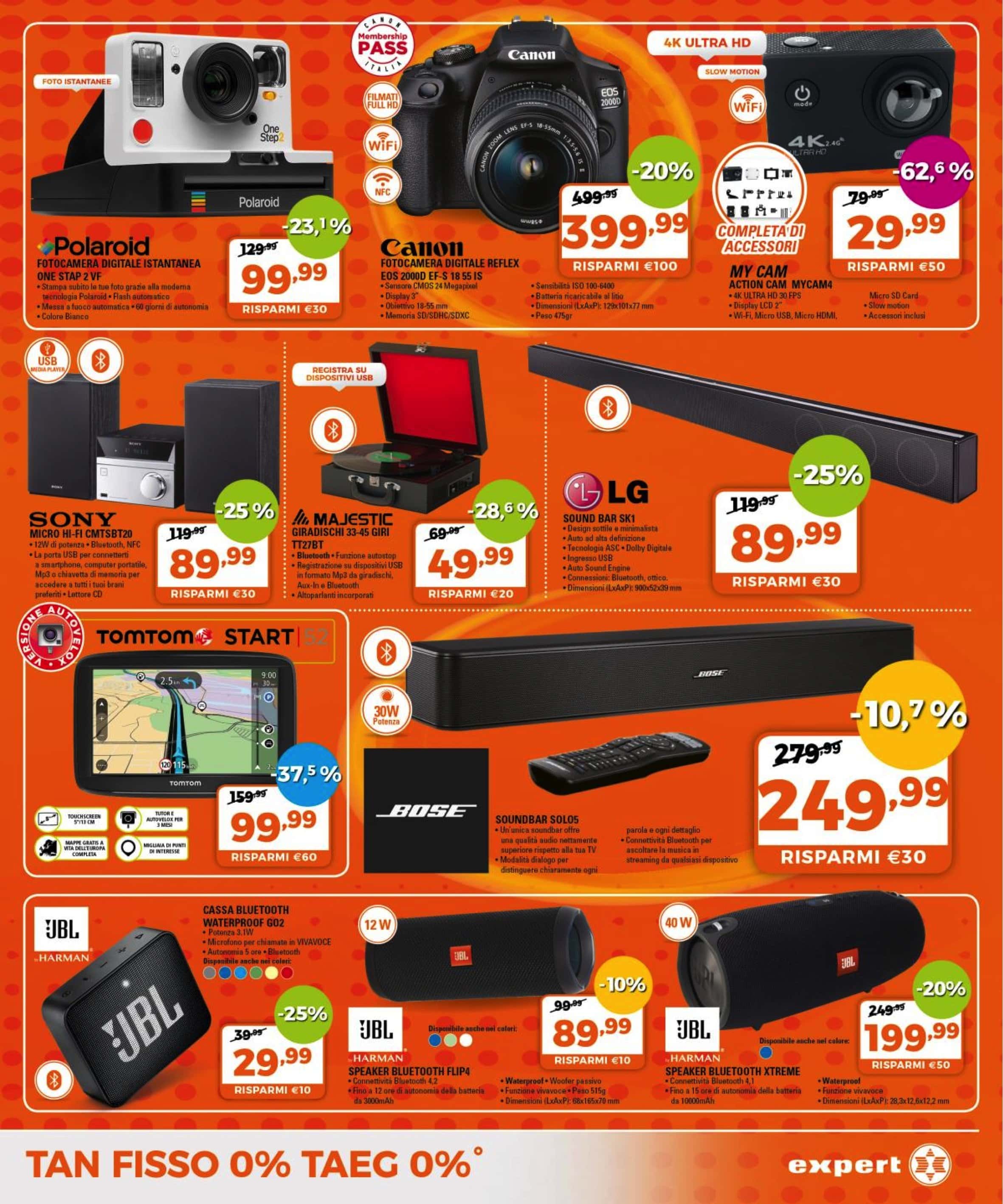 Volantino Expert: arriva il metà prezzo su TV, smartphone , PC e accessori