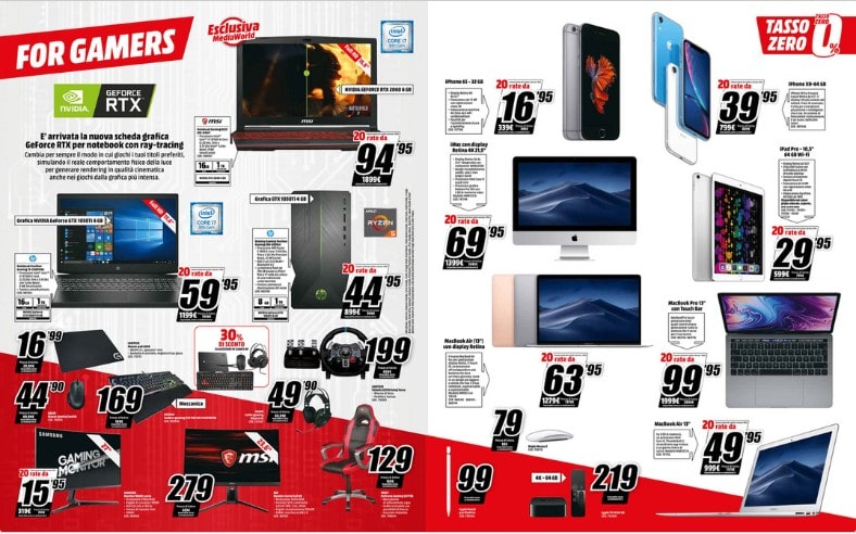 Volantino MediaWorld: la Computer Mania porta splendide offerte (foto ...