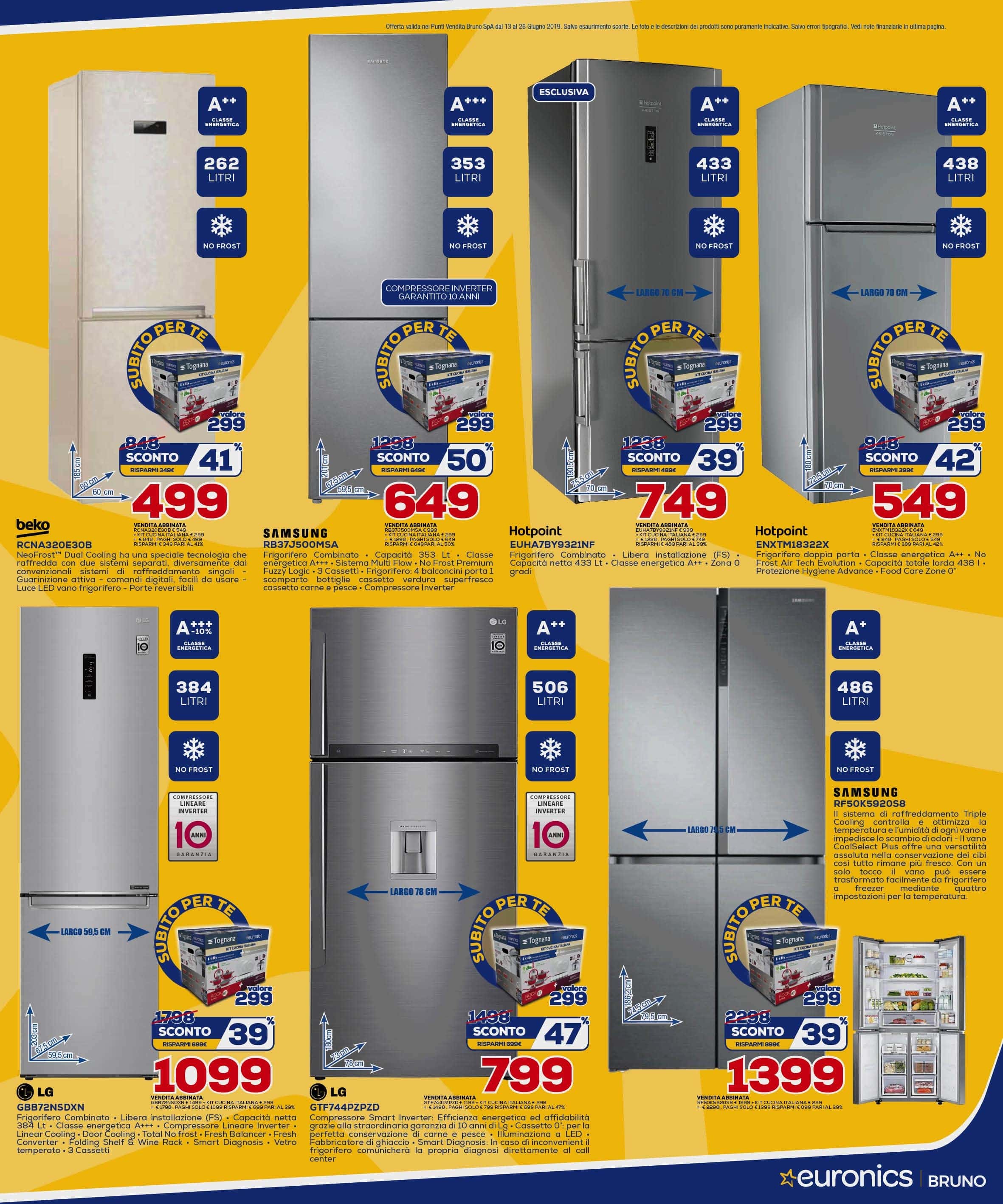 Euronics: servizi top e prezzi shock con il nuovo volantino (foto)