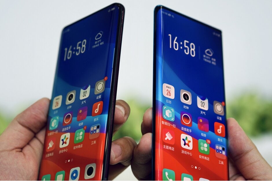 Oppo presenta il suo nuovo display super curvo Waterfall
