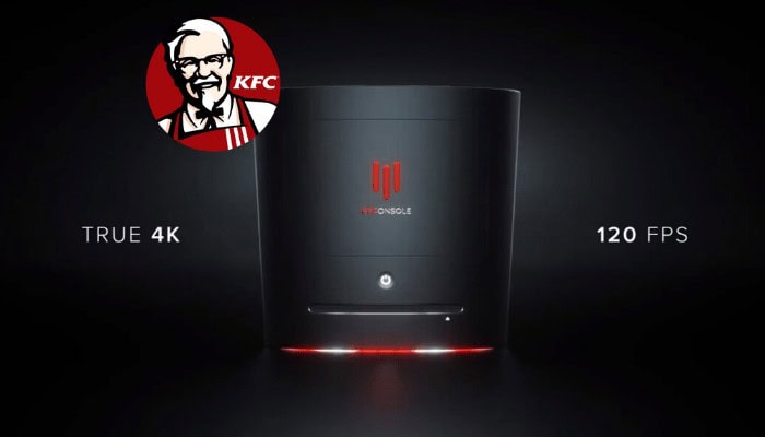 KFC: la console che fa tutto, fa persino il caffè? No, ma cuoce il ...