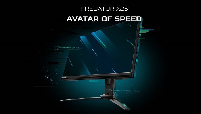 Predator X25, ecco il primo monitor a 360Hz targato Acer