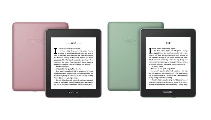 Kindle Paperwhite può essere acquistato in due nuovi colori
