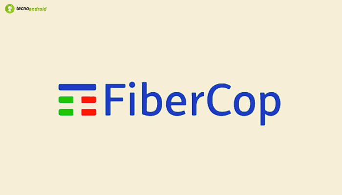 FiberCop: il logo blu che rappresenta l'Italia e gli italiani