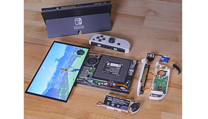 Nintendo Switch OLED, il teardown di iFixit è sorprendente - TecnoAndroid