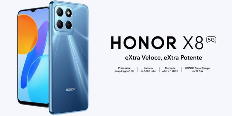 Honor X8 5G: il nuovo medio di gamma ufficiale in Italia - TecnoAndroid