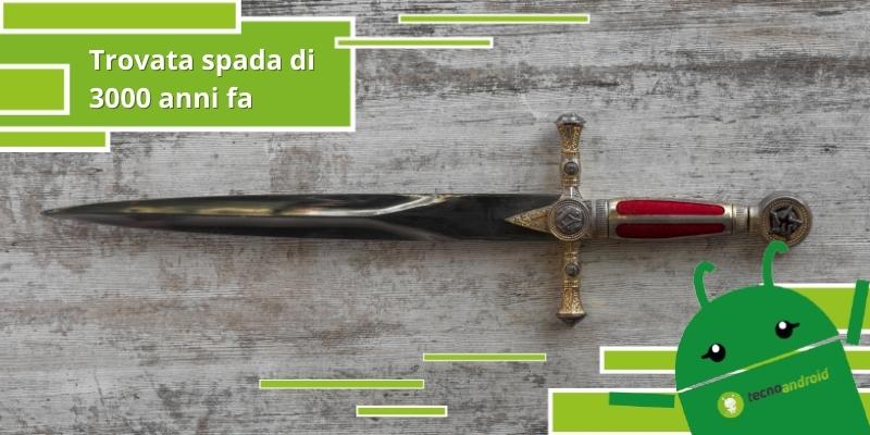 Spada antica, trovata un'arma originale con più di 3000 anni