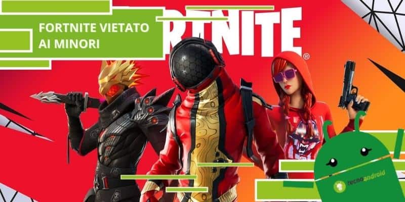 Fortnite, il videogame PEGI 12 viene bloccato sui dispositivi dei minorenni