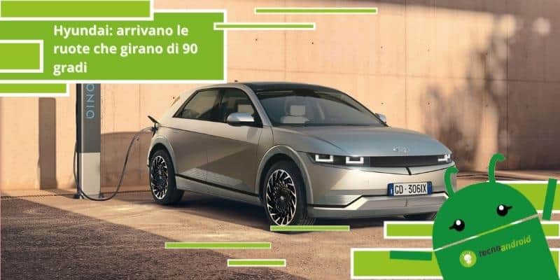 Hyundai, parcheggiare ora è facilissimo grazie alle ruote che si girano ...