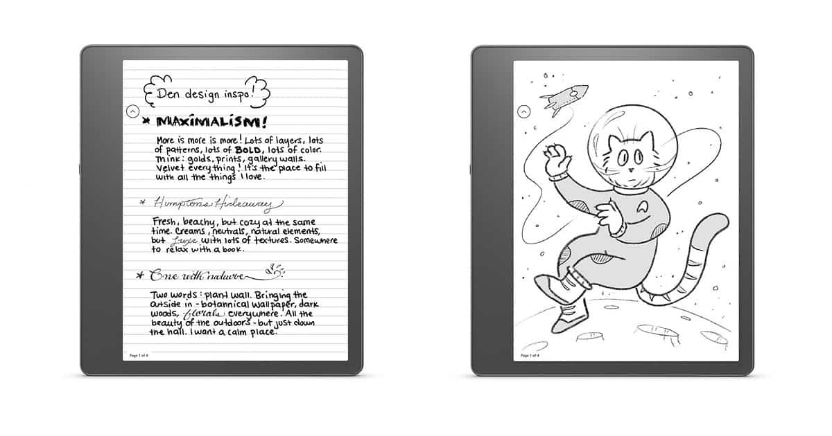 Kindle Scribe, il nuovo update introduce tre nuove feature molto utili