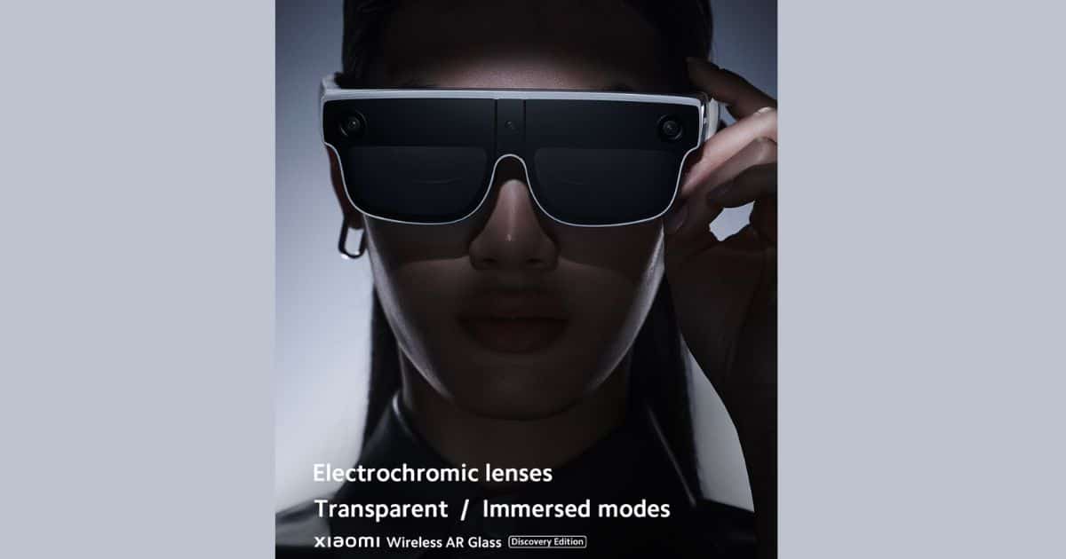 Xiaomi mostra i suoi smartglass per la realtà aumentata