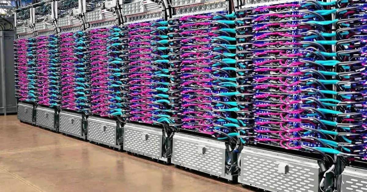 Il SUPERCOMPUTER di Google per l'intelligenza artificiale distrugge ...