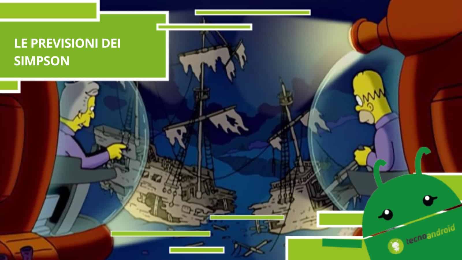 Sottomarino Titan, per l'ennesima volta i Simpson lo avevano già previsto