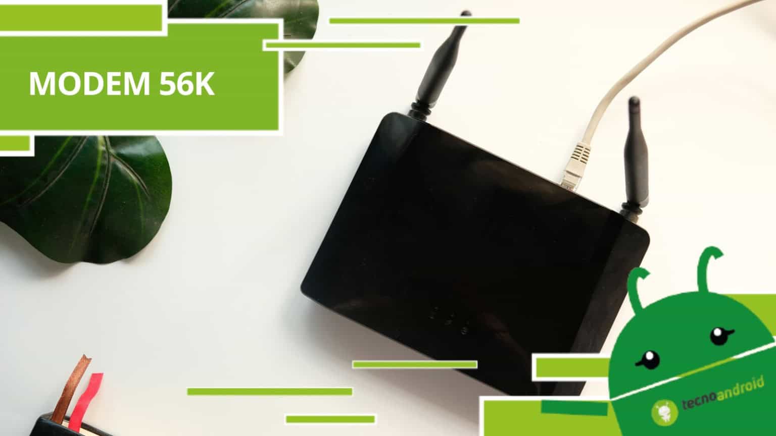 Modem 56k - cos'è e cos'ha di speciale, ecco tutti i dettagli - TecnoAndroid