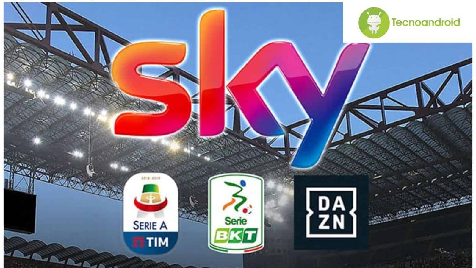 Sky Calcio e Sky TV, disponibili insieme ad un prezzo BOMBA