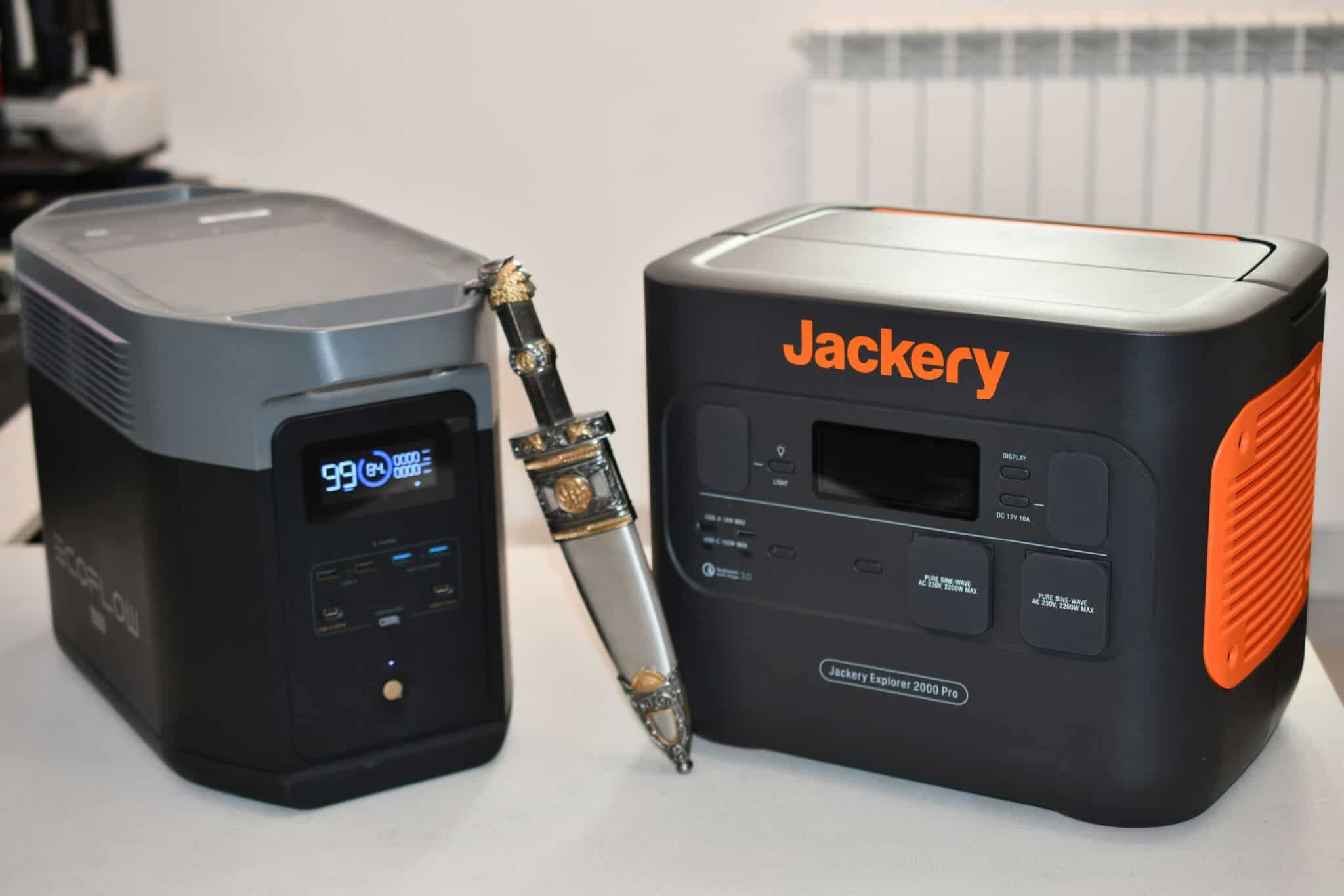 Jackery 2000 Pro vs Ecoflow Delta 2 Max: scontro fra titani