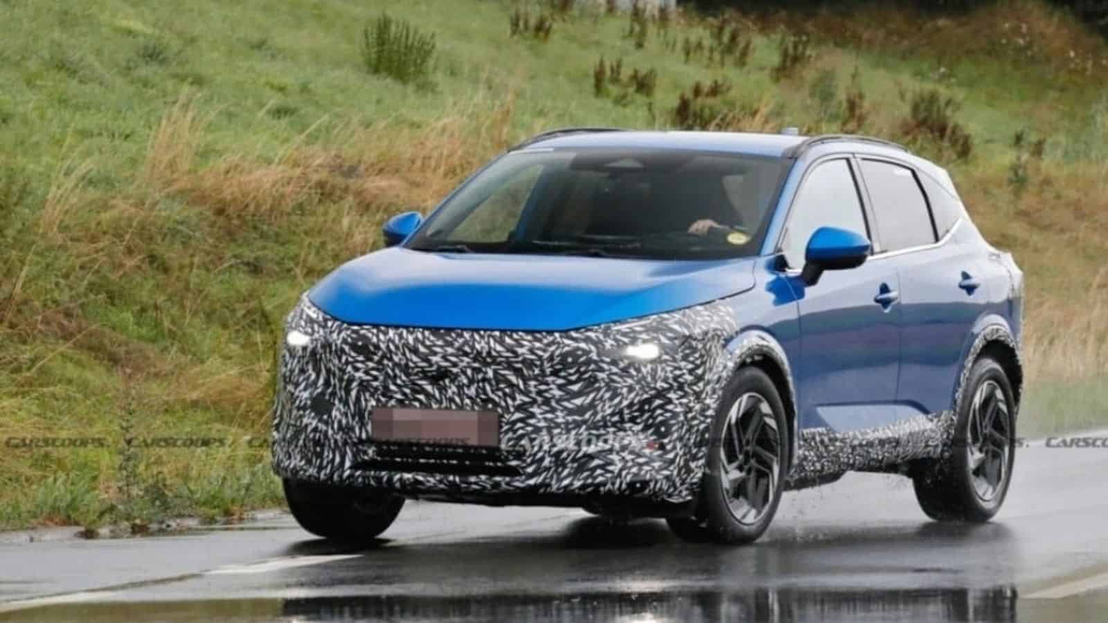 Nissan Qashqai, ecco le prime foto spia del restyling