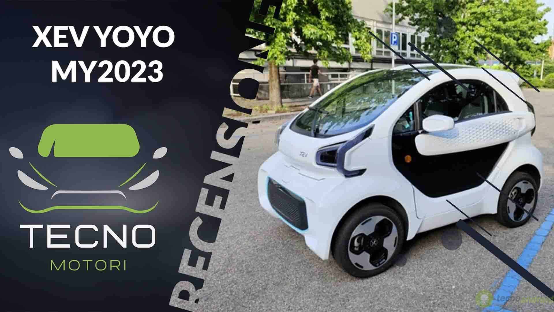 Enjoy e le sue auto elettriche, come si guida la XEV YOYO