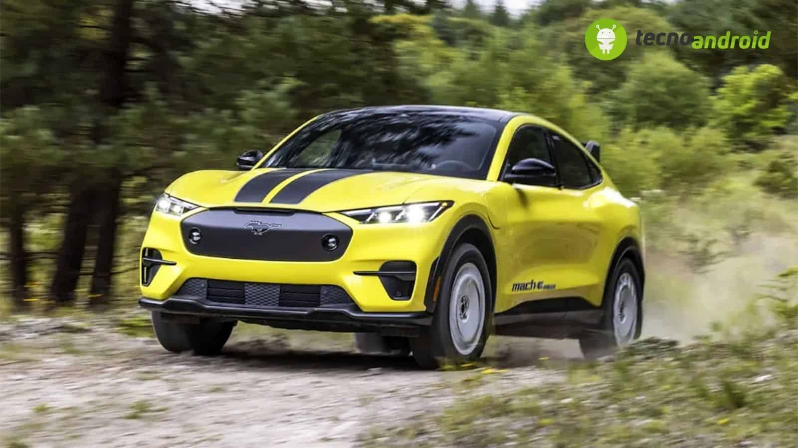 Ford Mustang Mach-E Rally: i dettagli della nuova auto elettrica