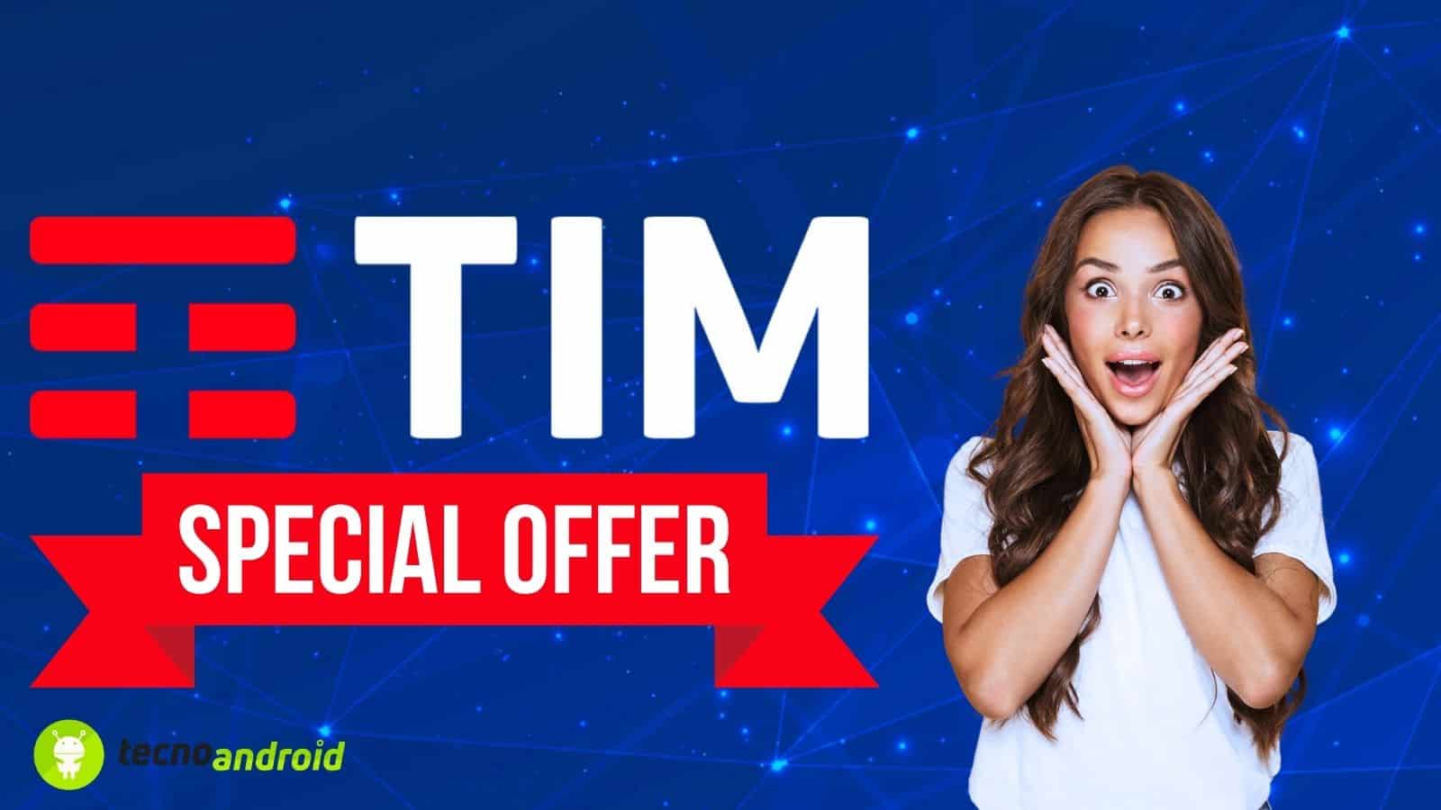 TIM: mega OFFERTA ricca di vantaggi ad un prezzo STRACCIATO