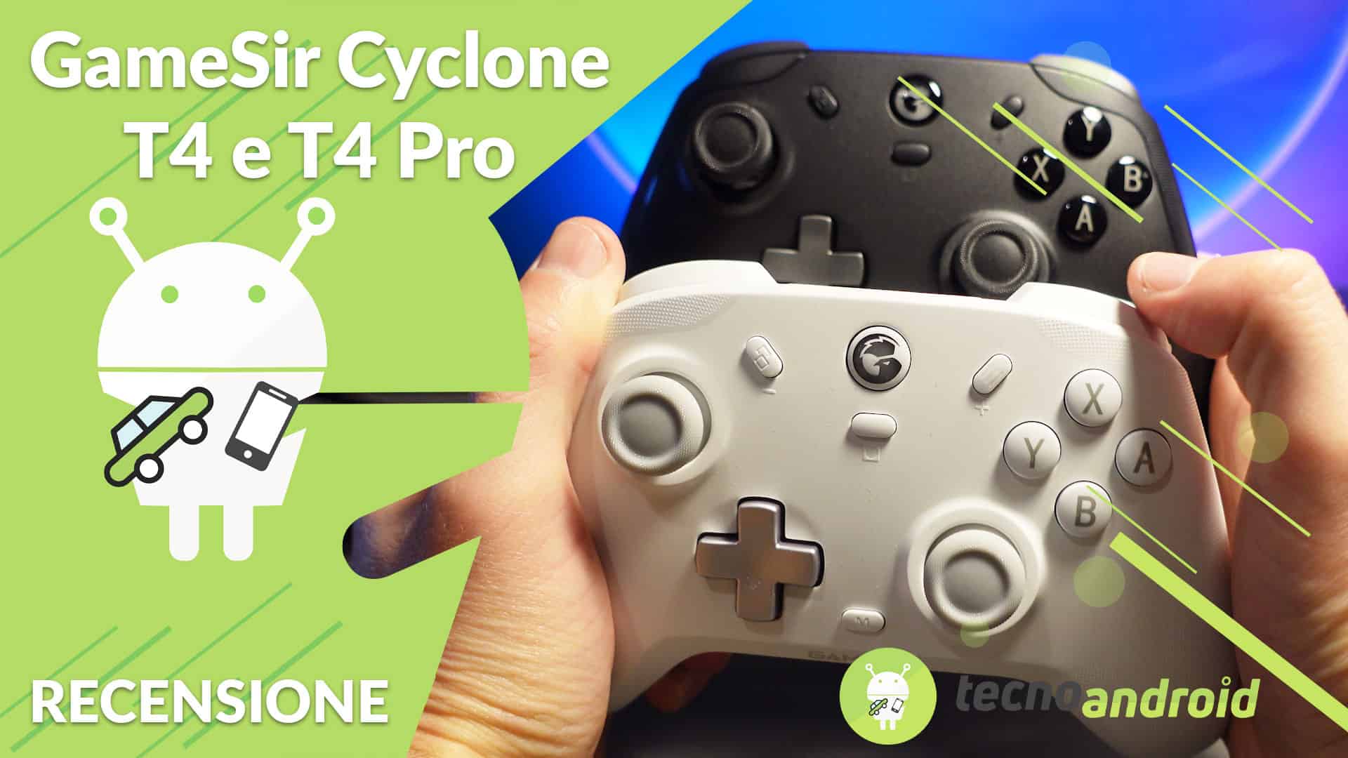 GameSir Cyclone T4 e Cyclone T4 Pro a confronto