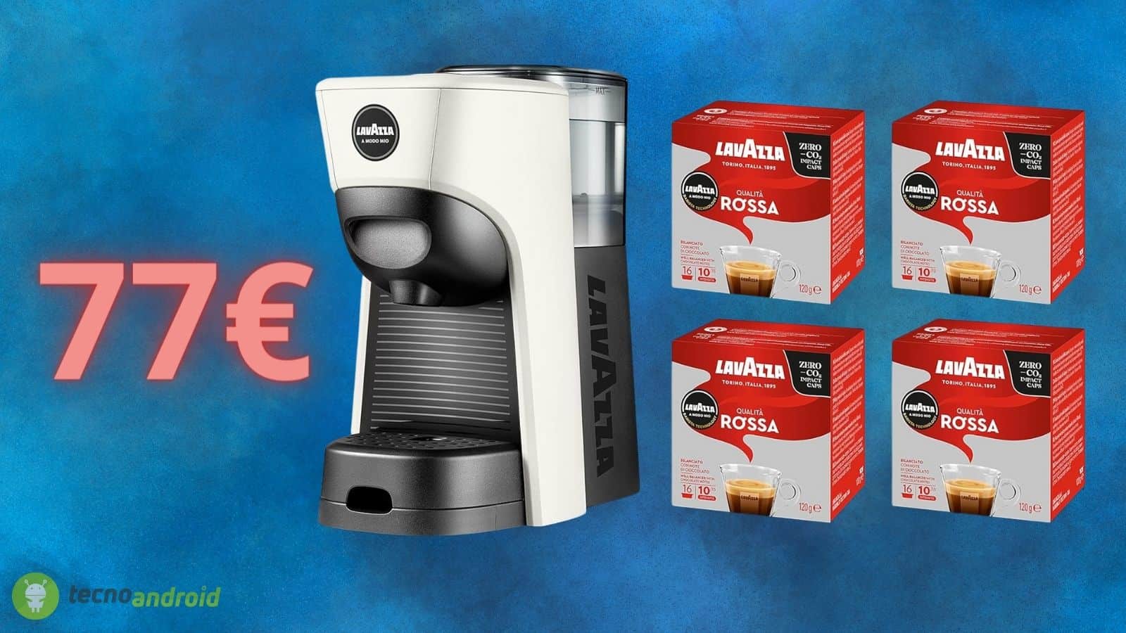Macchina da caffè LAVAZZA con 64 capsule GRATIS è a prezzo OUTLET ...