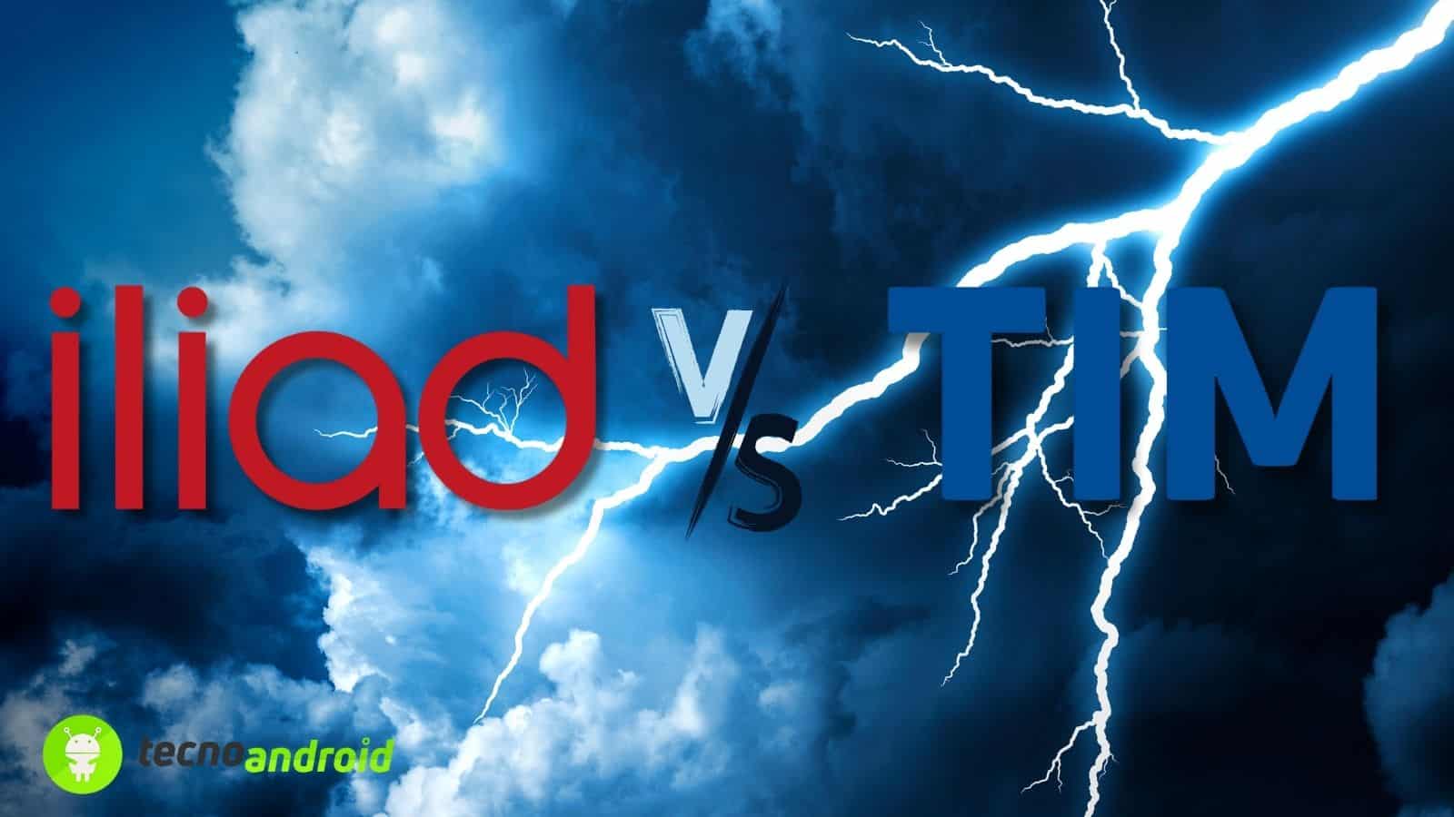 Iliad porta TIM in tribunale: il verdetto stupisce gli utenti