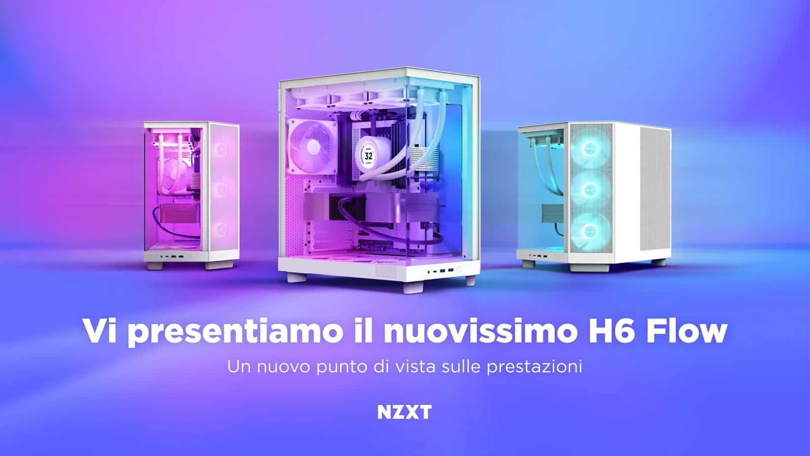 NZXT presenta i nuovi case H6 Flow e H6 Flow RGB - TecnoAndroid