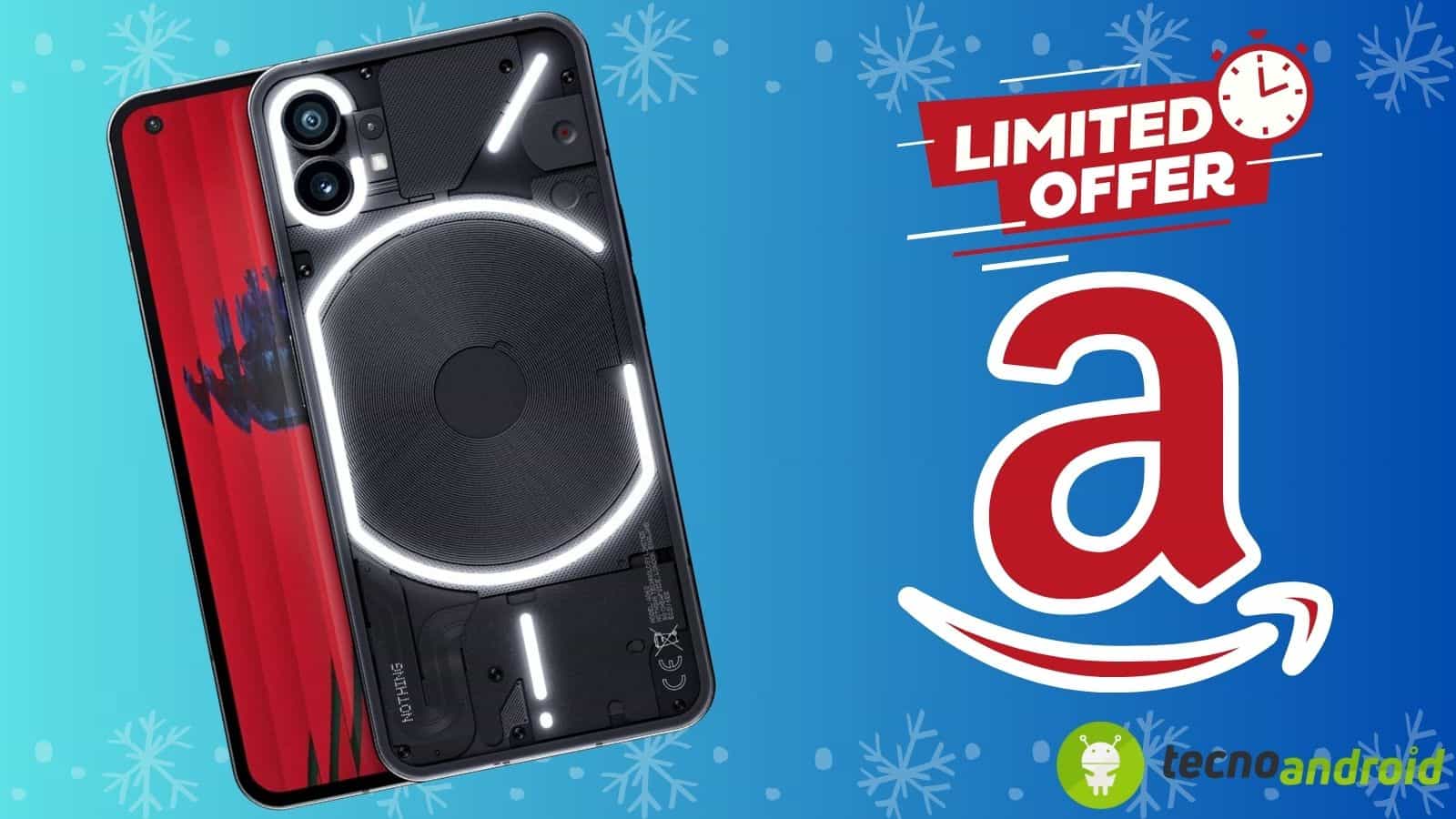 Smartphone Nothing Phone (1) in OFFERTISSIMA su Amazon