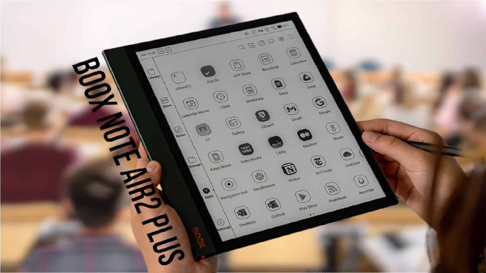 BOOX Note Air 2 plus: rivoluziona il tuo studio nel futuro digitale