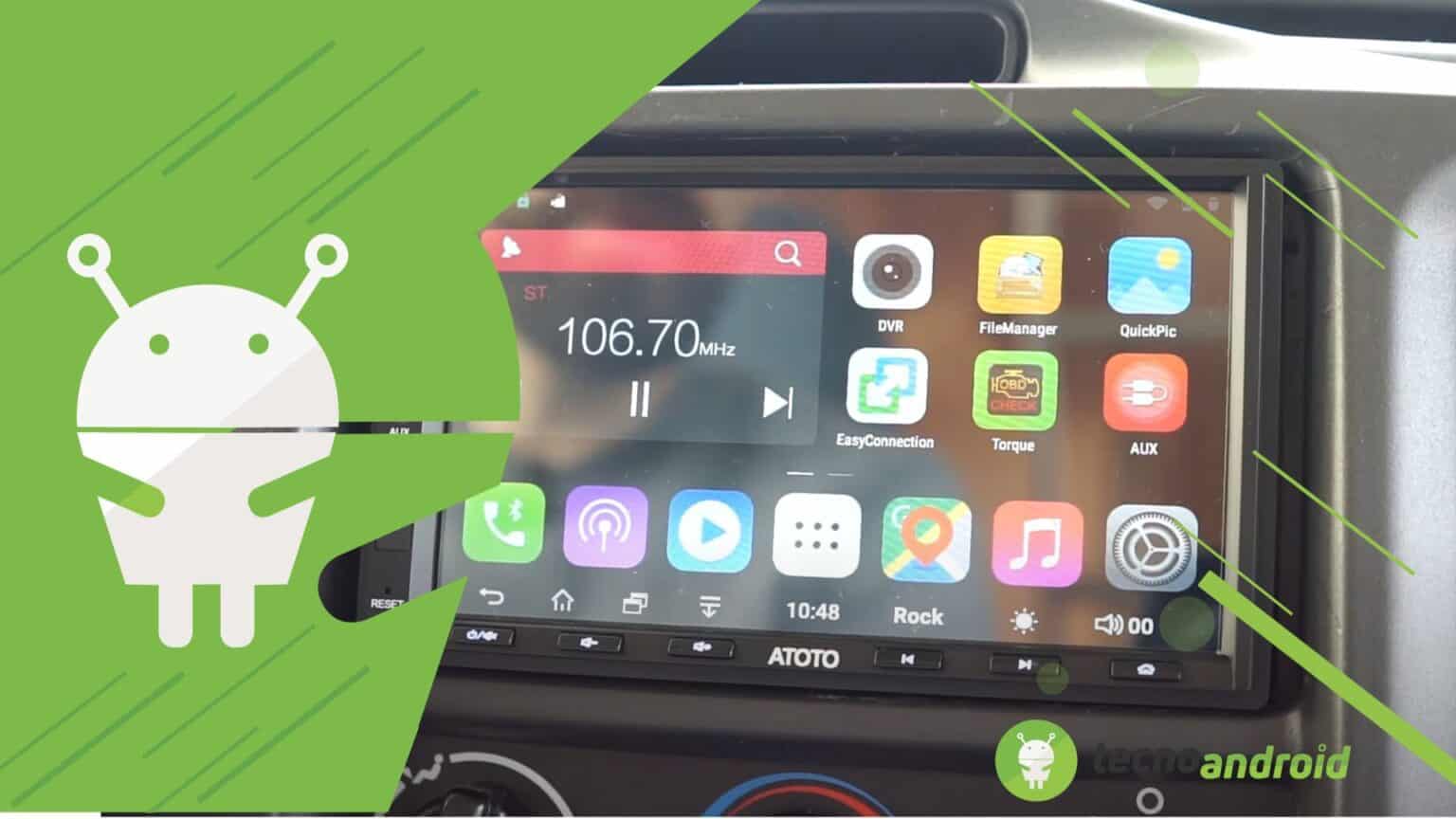 ATOTO S8 Pro, l'autoradio da 10" con Apple CarPlay e Android Auto ...