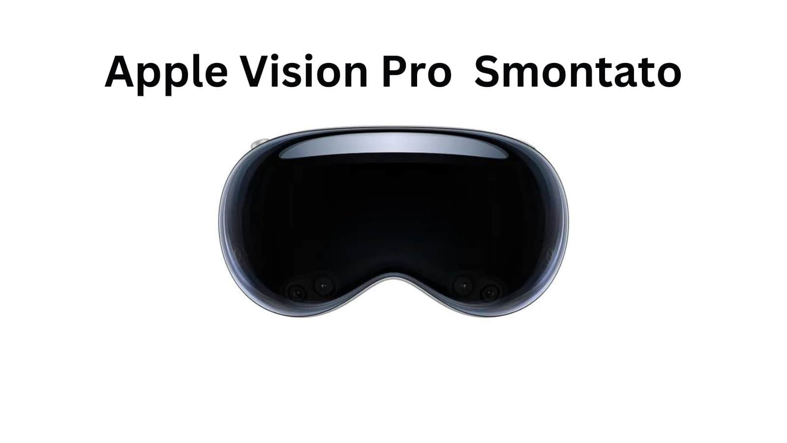 Apple Vision Pro: smontaggio e drop test di iFixit