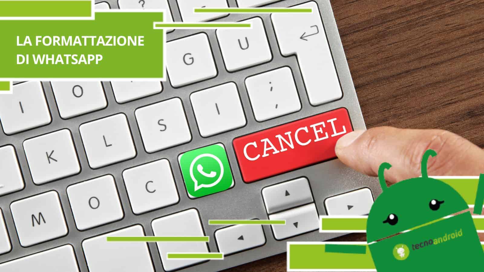 Whatsapp, presto verrà formattato il testo sulla piattaforma