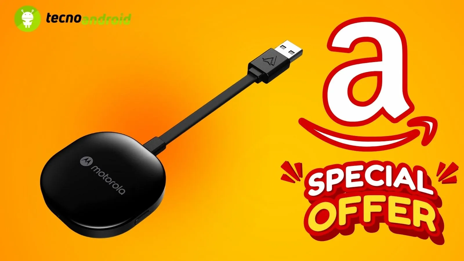 Offerta SUPER sull'Adattatore Motorola MA1 per Android Auto - TecnoAndroid