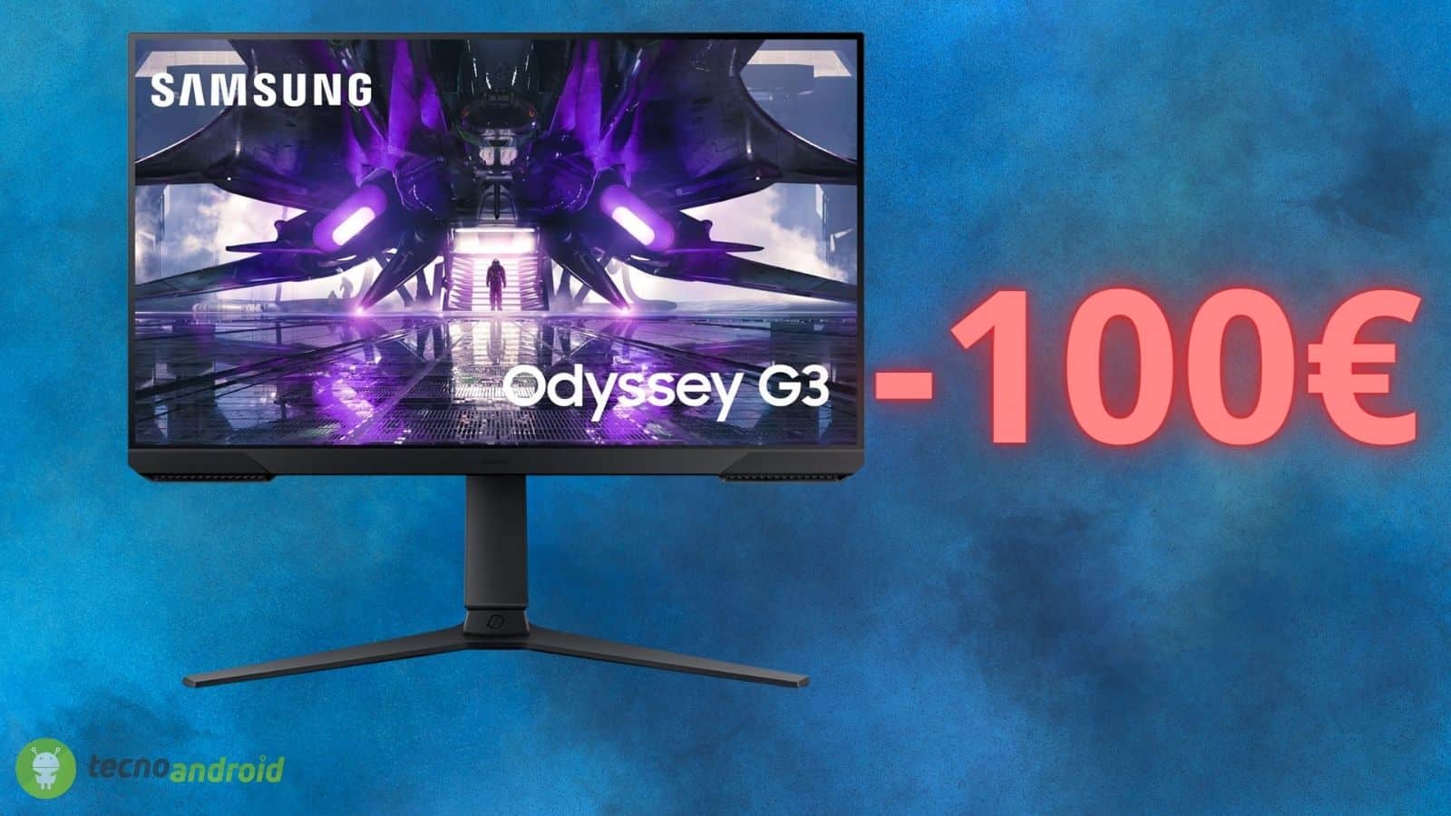 Monitor SAMSUNG scontato di 100 euro su AMAZON