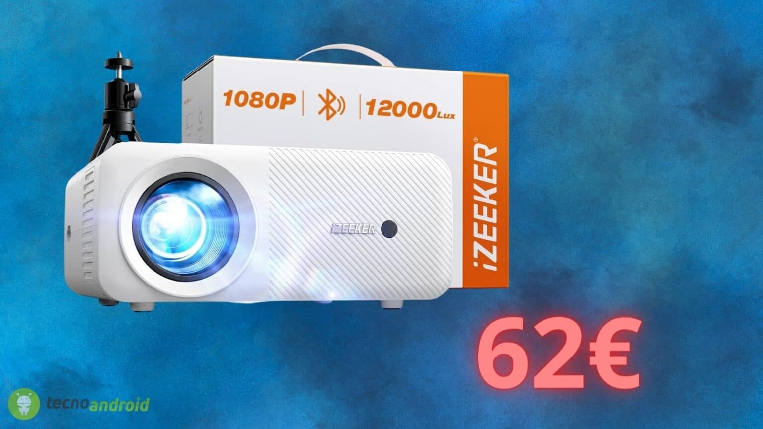 Proiettore portatile a 62 euro su AMAZON: il COUPON gratis è pazzo ...
