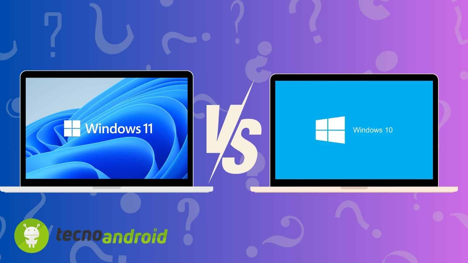 Windows 11 vs Windows 10: cosa cambia tra i due sistemi operativi