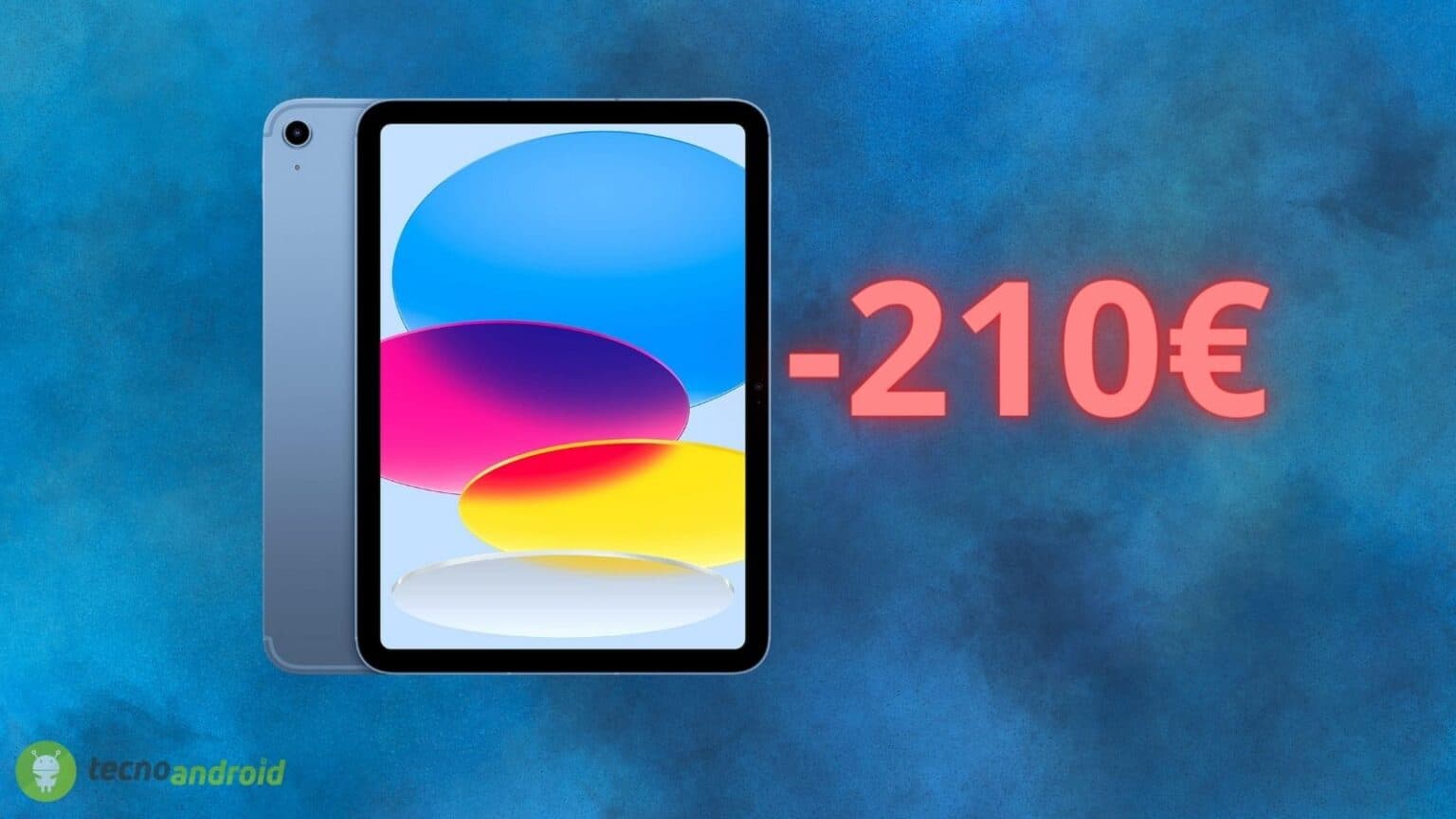 Apple iPad: prezzo CROLLATO su Amazon, sconto di 210 euro - TecnoAndroid