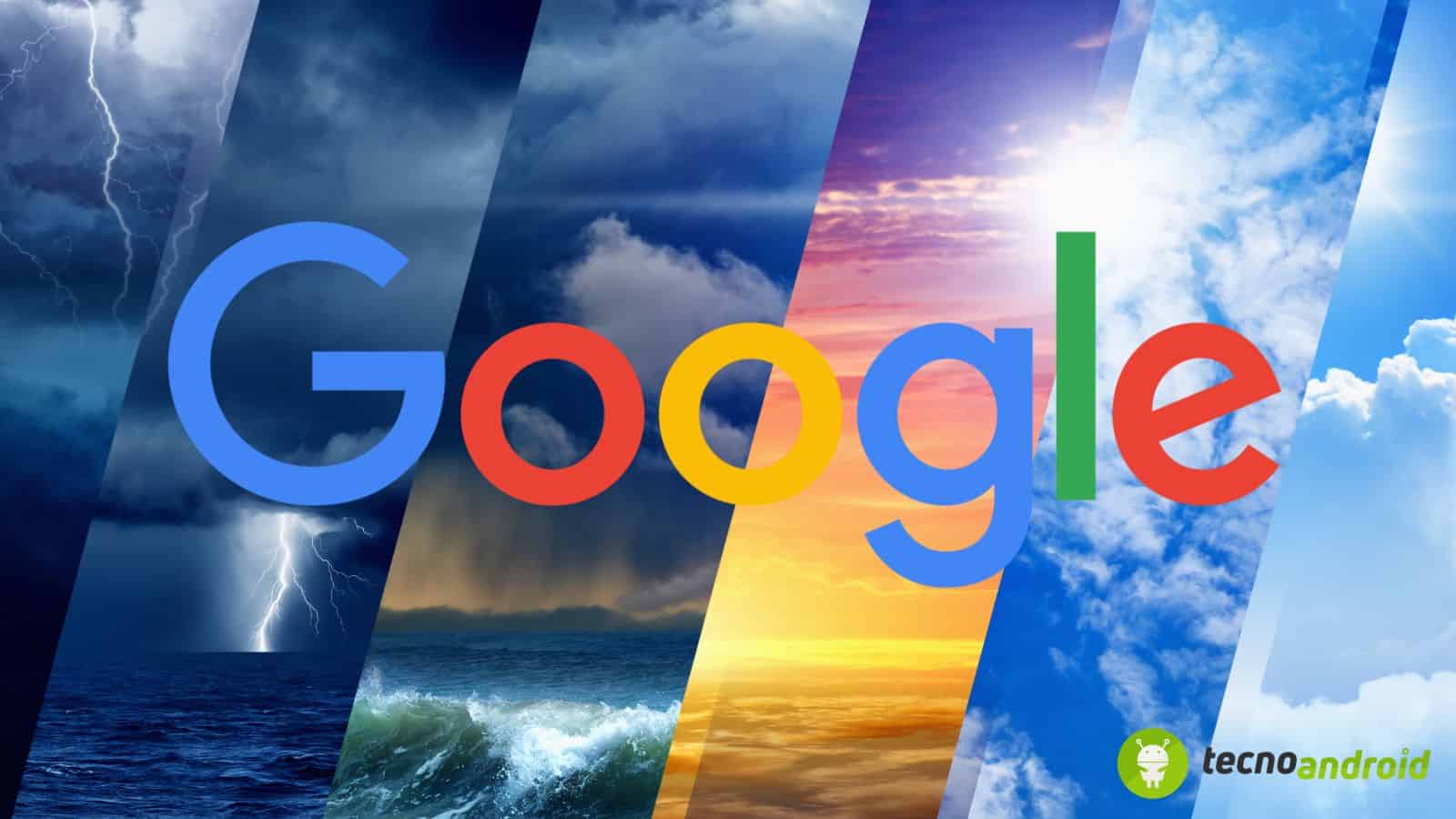 Google Meteo: dopo Pixel l'esclusiva grafica arriva su altri marchi ...