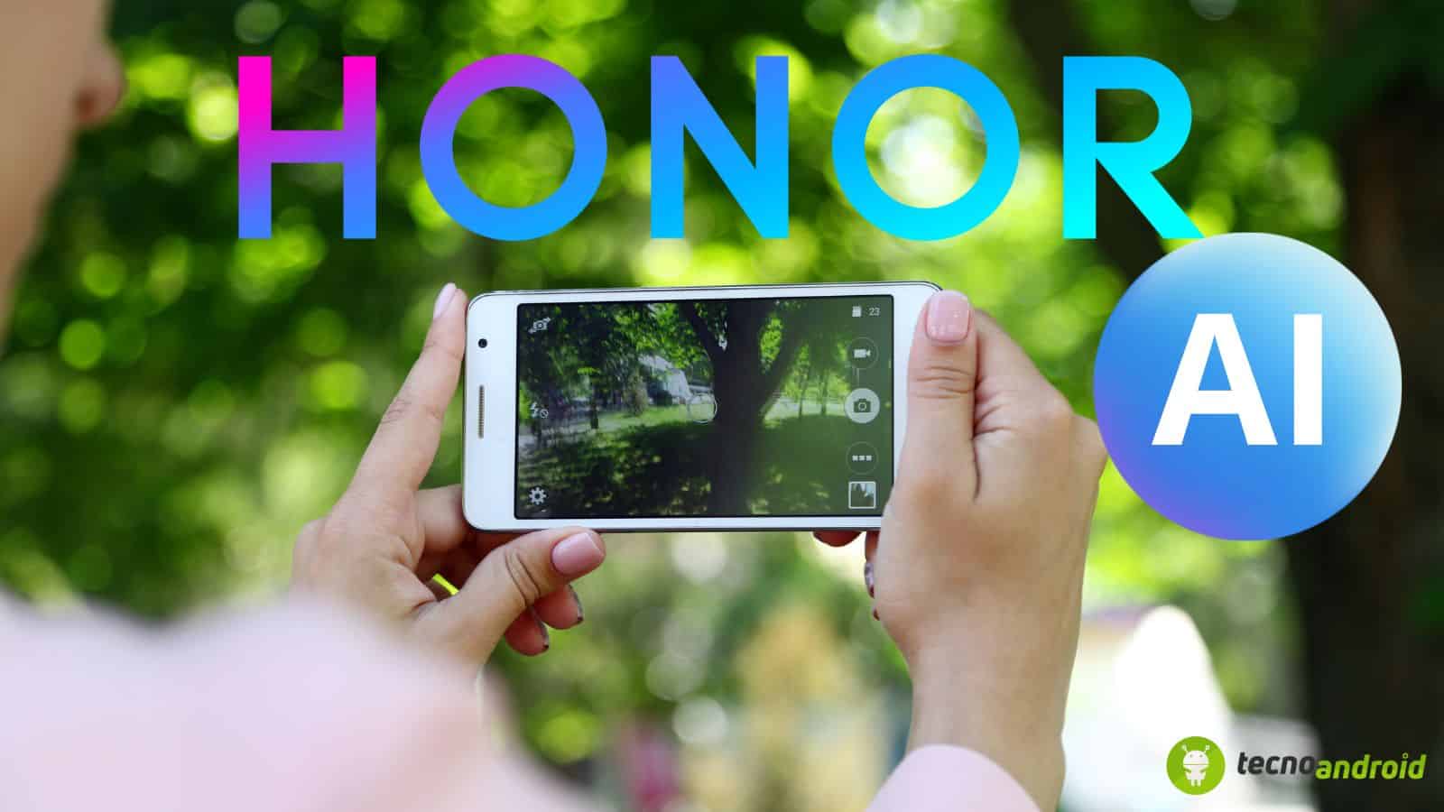 Honor AI: l'innovazione parte dal comparto fotografico